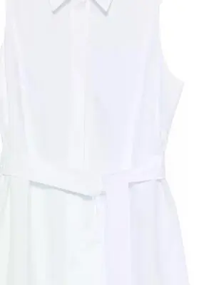 P.a.r.o.s.h Pointelle Cotton Maxi Dress - White