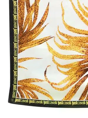 Just Cavalli Logo Print Scarf