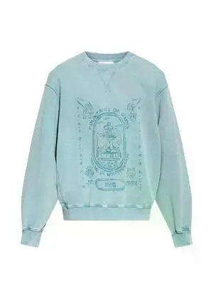 Maison Kitsuné Graphic Print Crewneck Sweatshirt
