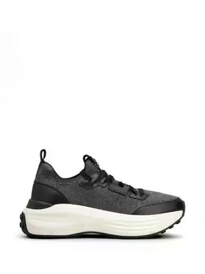 TOD'S Panelled Sneakers - Grey