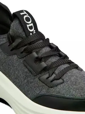 TOD'S Panelled Sneakers - Grey