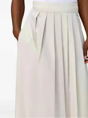 PT TORINO Pleated Midi Skirt