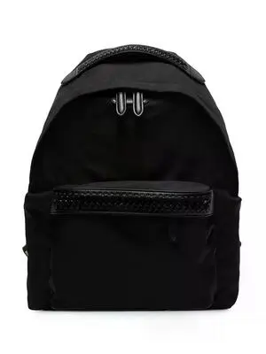 Stella McCartney Logo Strap Backpack - Black