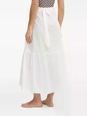 Melissa Odabash Monroe Tie-fastening Midi Skirt