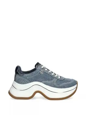 Michael Kors Arla Denim Sneakers - Blue