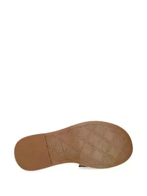 Michael Kors Dana Patterned Flat Sandals