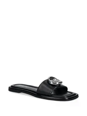 Michael Kors Milan Logo-plaque Flat Sandals