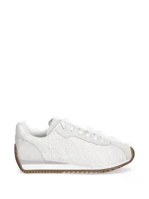 Michael Kors Rhodes Logo-pattern Sneakers - White