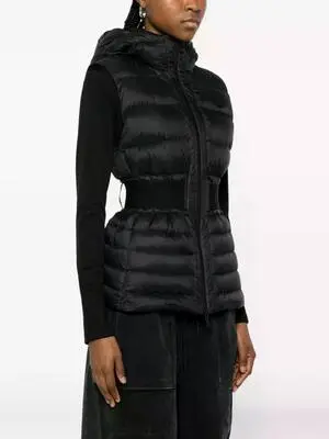 Moncler Panelled Hooded Jacket - Black