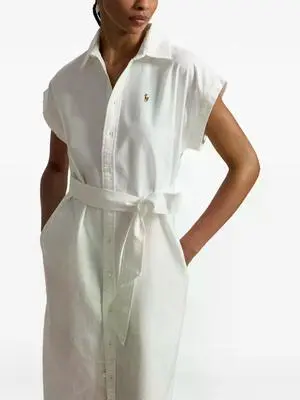 Polo Ralph Lauren Midi Belted Shirt Dress