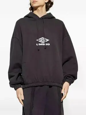UMBRO Logo-embroidered Hoodie