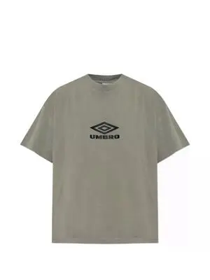 UMBRO Logo-embroidery T-shirt - Grey