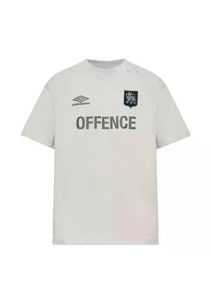 UMBRO Distressed-effect T-shirt - Grey