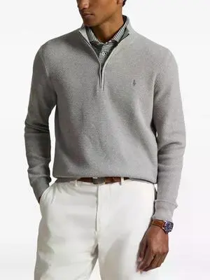 Rlx Ralph Lauren Zip Mock Neck Sweater