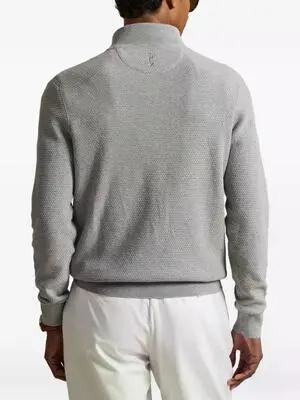 Rlx Ralph Lauren Zip Mock Neck Sweater