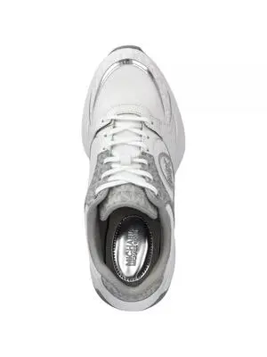 Michael Kors Zuma Logo-pattern Sneakers - White