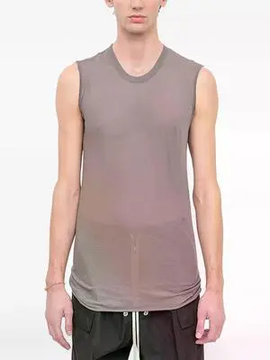 Rick Owens Crew-neck Tank Top - Grey