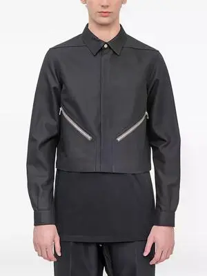 Rick Owens Zip-up Jacket - Black