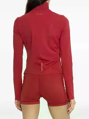 Adidas X Entire Studios Logo Detail Zip Jacket - Red