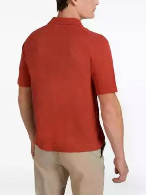 SLOWEAR Zanone Buttoned-up Short-sleeve Cotton Shirt
