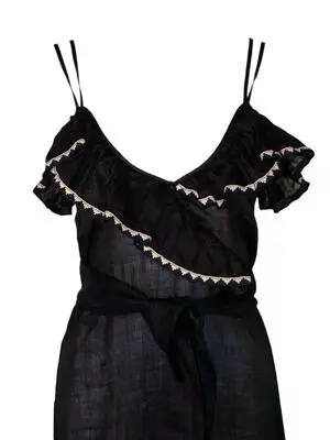 Pho Firenze Ruffled-trim Dress