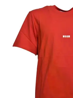 MSGM Logo T-shirt - Red