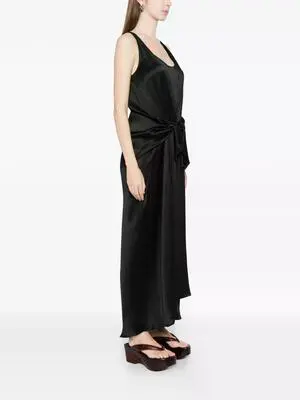 JW Anderson Knot Maxi Dress - Black
