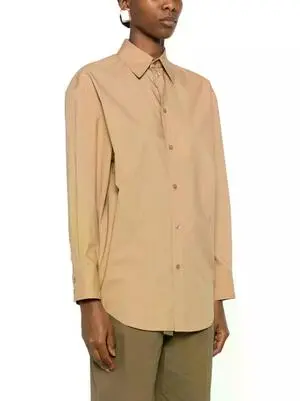 Saint Laurent Buttoned Shirt - Brown