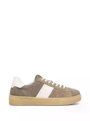 NEROGIARDINI Suede Stripe Sneakers