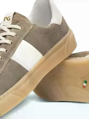 NEROGIARDINI Suede Stripe Sneakers