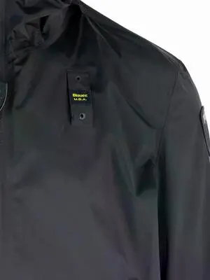 BLAUER. Zip-up Hooded Jacket - Black
