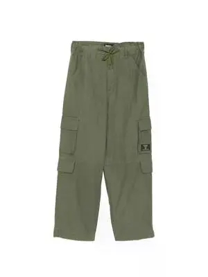 PEACE AND AFTER Side-pockets Trousers - Green