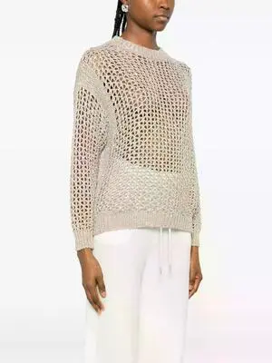 PANICALE Open-knit Sweater