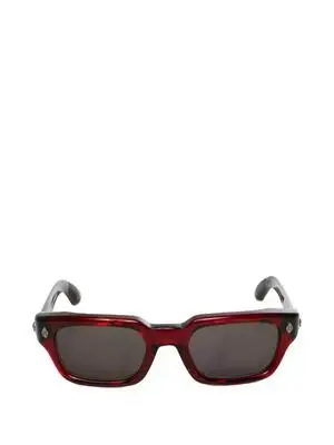 Chrome Hearts Square-frame Sunglasses - Red