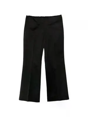 TOTEME Kick Flare Trousers - Black