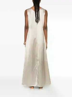 PANICALE Embellished V-neck Midi Dress