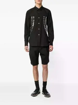 Comme Des Garçons Buttoned Panel Shirt