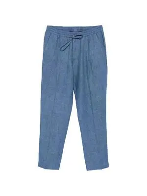BRIGLIA 1949 Drawstring Trousers - Blue