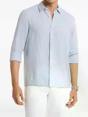 Michael Kors Linen Shirt - Blue