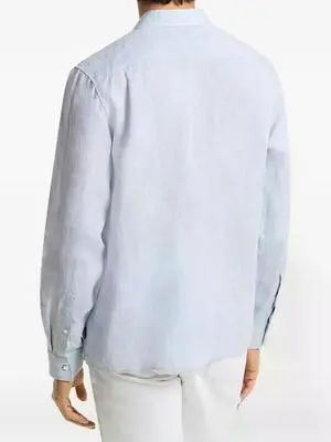Michael Kors Linen Shirt - Blue