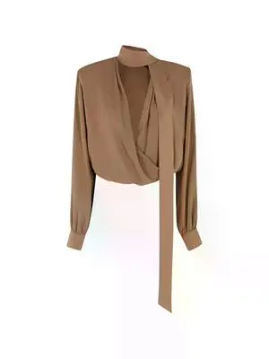 Federica Tosi Tie Detailed Tops For Women