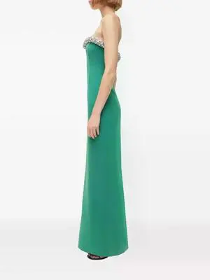 Simkhai Riona Bustier Gown - Green