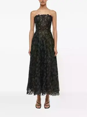 Simkhai Elvina Bustier Midi Dress
