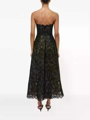 Simkhai Elvina Bustier Midi Dress