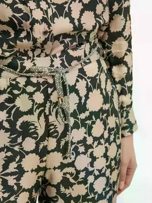 LA PETITE FRANÇAISE Floral Print Trousers