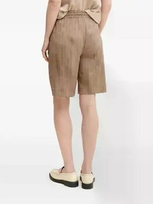 LA PETITE FRANÇAISE Striped Drawstring Shorts