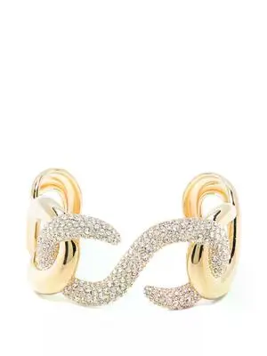 SWAROVSKI Dextera Crystal-embellishment Cuff Bracelet - Gold