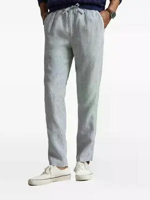 Polo Ralph Lauren Striped Drawstring Trousers - Blue