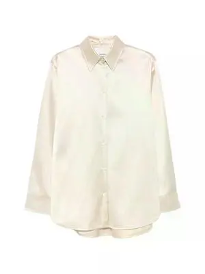 Nanushka Tanis Button-fastening Shirt - Neutrals