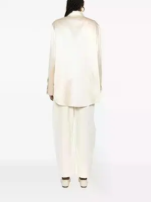 Nanushka Tanis Button-fastening Shirt - Neutrals